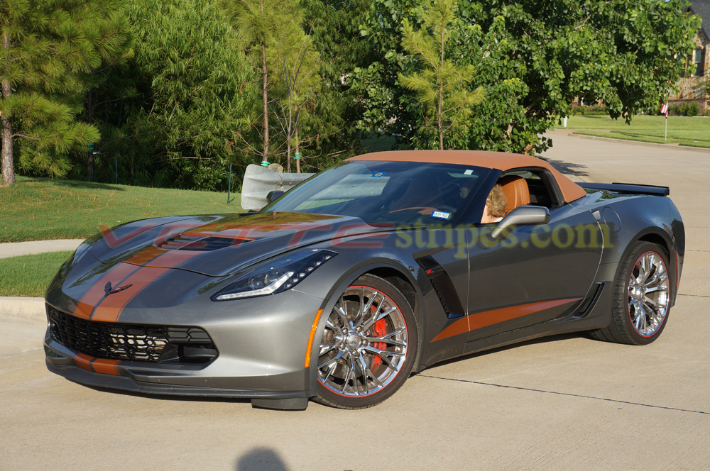 C7 Corvette Stingray, C7 Corvette Z06, and C7 Corvette Grand Sport Side ...