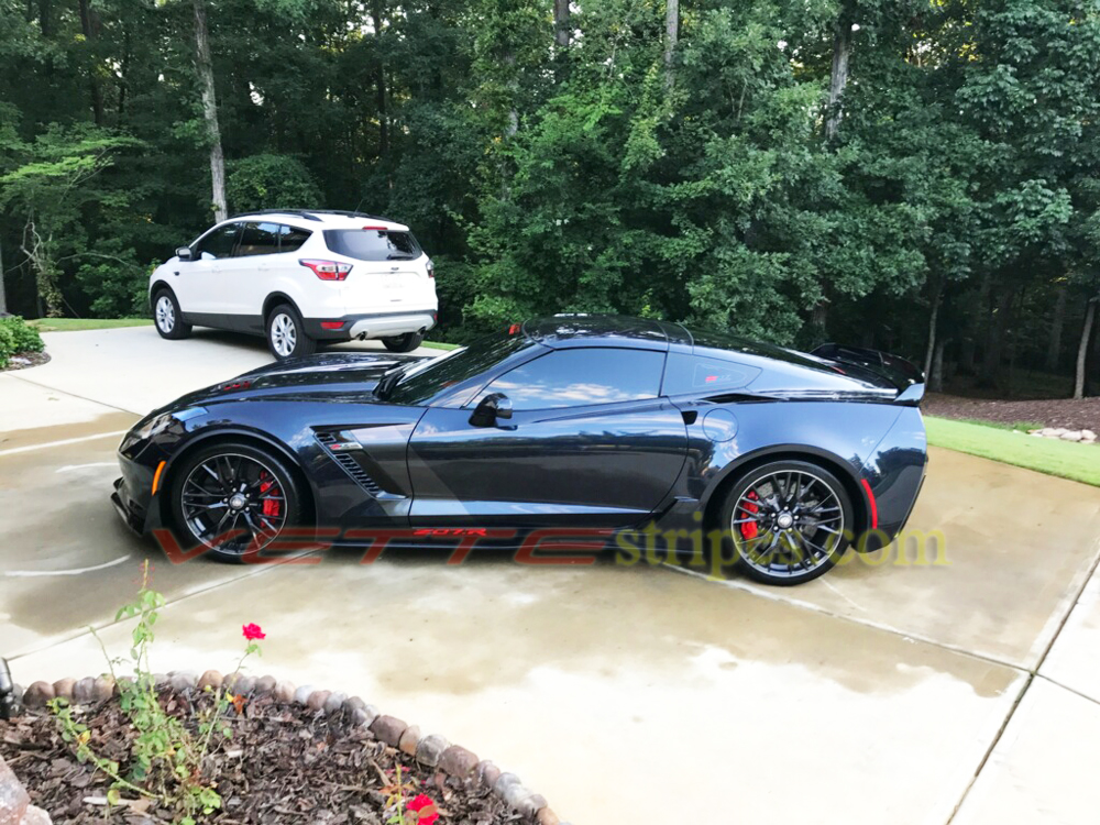 2022 Corvette Night Race Blue