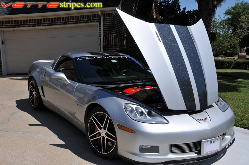 C6 Corvette GM Full Length Dual Racing Stripe - All C6's - Vettestripes