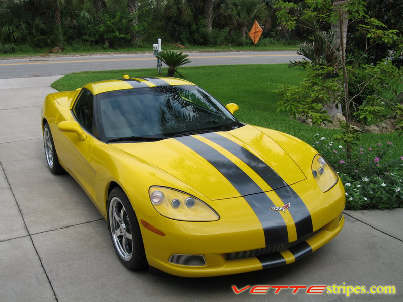 C6 Corvette Grand Sport Z06 ME1 Stripes - Vettestripes