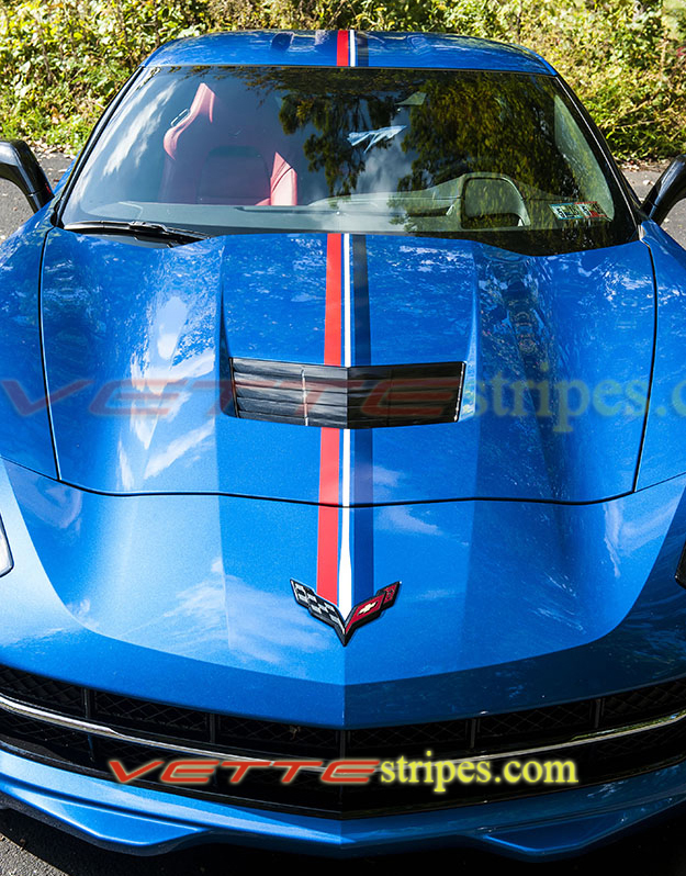 Where can I buy the red, white & blue stripes? - CorvetteForum ...