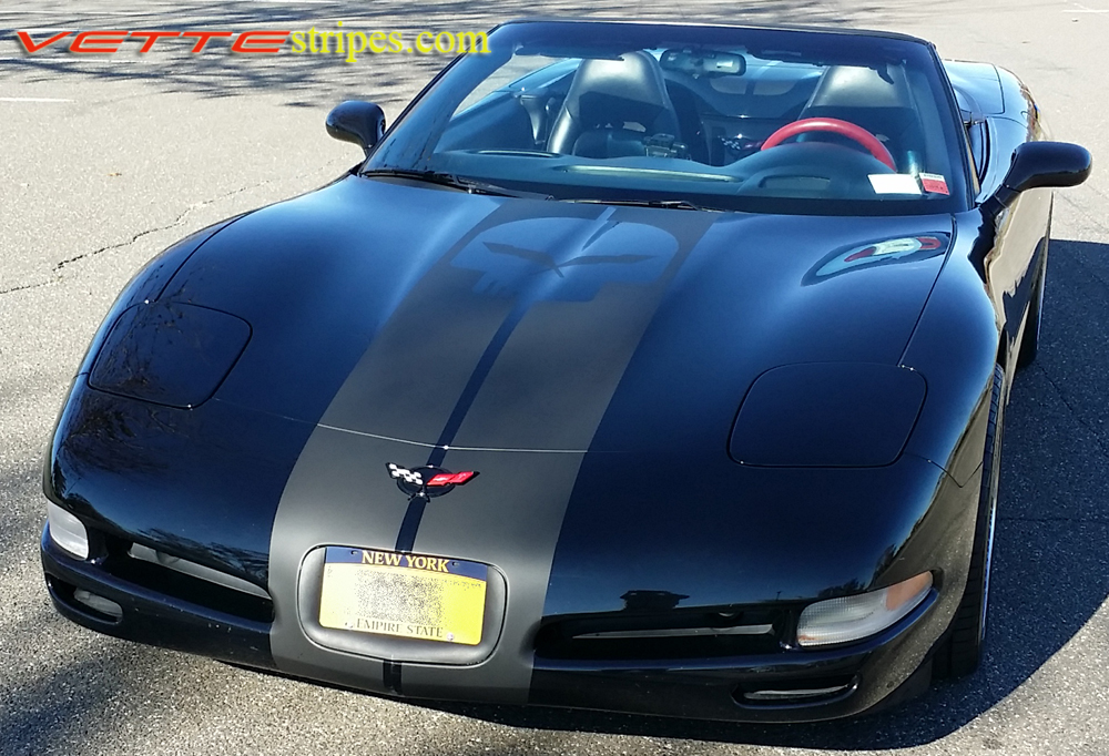 C5 Corvette full length dual racing 3 Stripes - VetteStripes.com