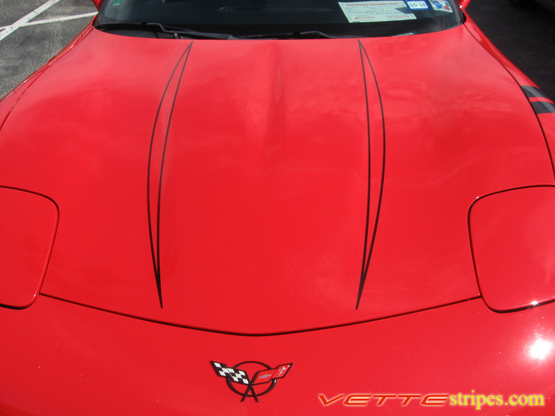C5 Corvette C1 side stripes - fit all C5's models - Vettestripes