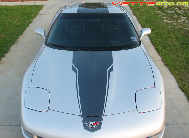 C5 Corvette C1 side stripes - fit all C5's models - Vettestripes