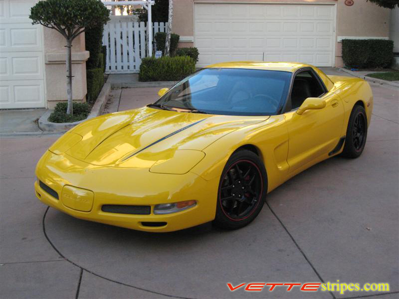 C5 Corvette Classic 1 Stripes - fit all C5's models - Vettestripes
