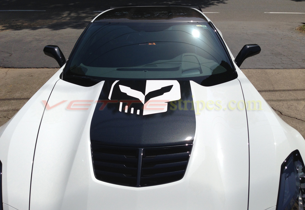 C7 Corvette Z06 jake skull - Vettestripes
