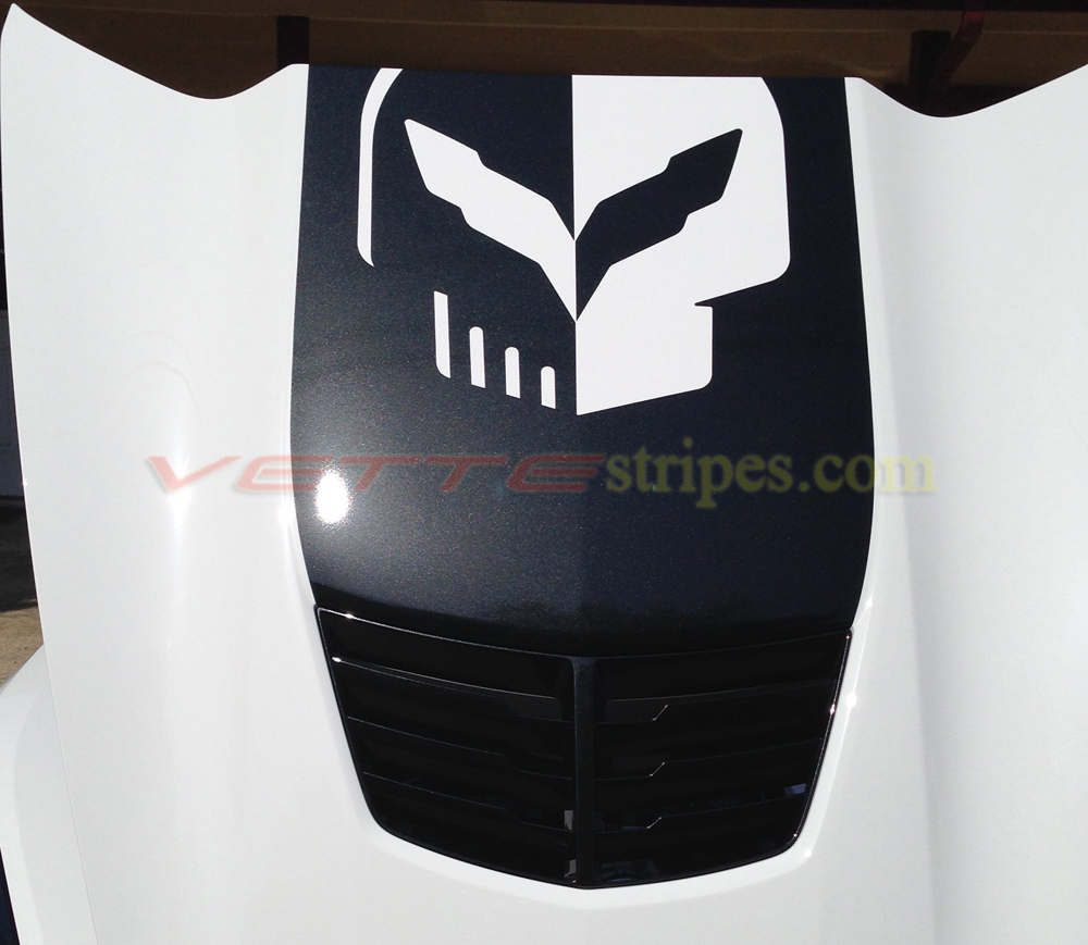 C7 Corvette Z06 jake skull - Vettestripes
