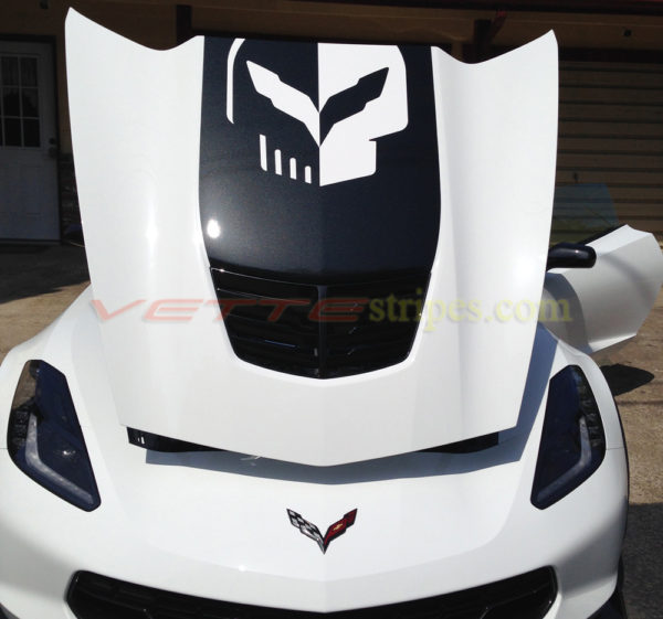 C7 Corvette Z06 jake skull - Vettestripes