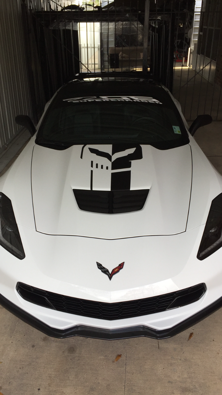 C7 corvette stingray C7.R jake skull - Vettestripes