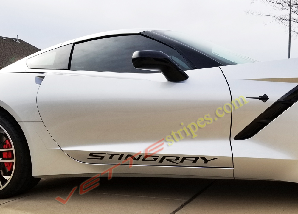C7 Corvette LT1 engine decal graphic - Vettestripes