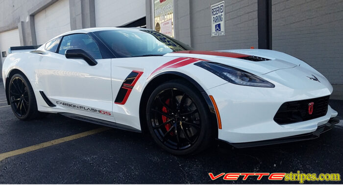 2014 - 2019 C7 Corvette Door Custom Letters Scrips Decals - Fit All C7 ...