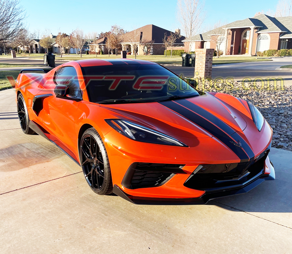 Satin Orange Corvette